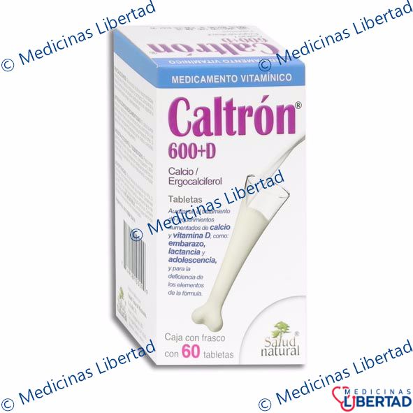 CALTRON 600+D TABLETAS C/60 | Medicinas Libertad